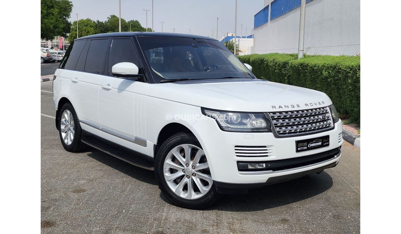 Used LAND ROVER RANGE ROVER VOGUE SE- V8 SUPERCHARGE GCC SPEC 4 WHEEL ...