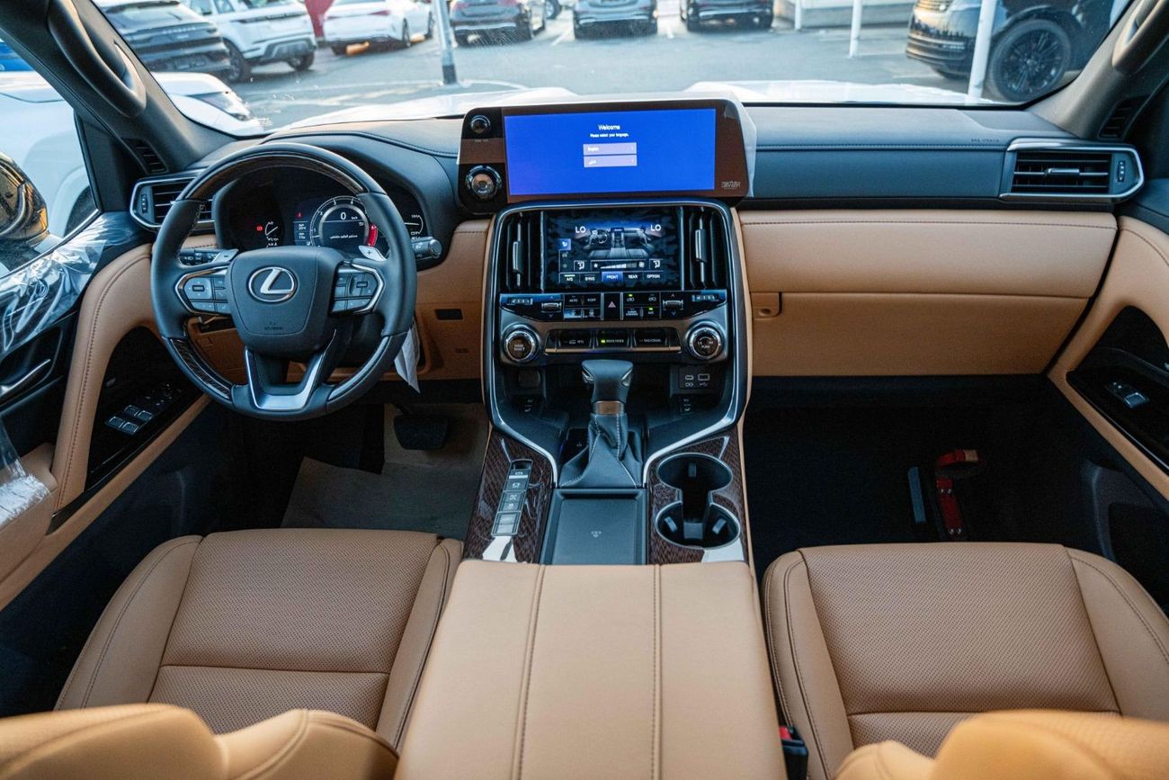 New (FOR EXPORT) NEW 2024 LEXUS LX600 TURBOSPORT 0 KM - GREEN / TAN ...