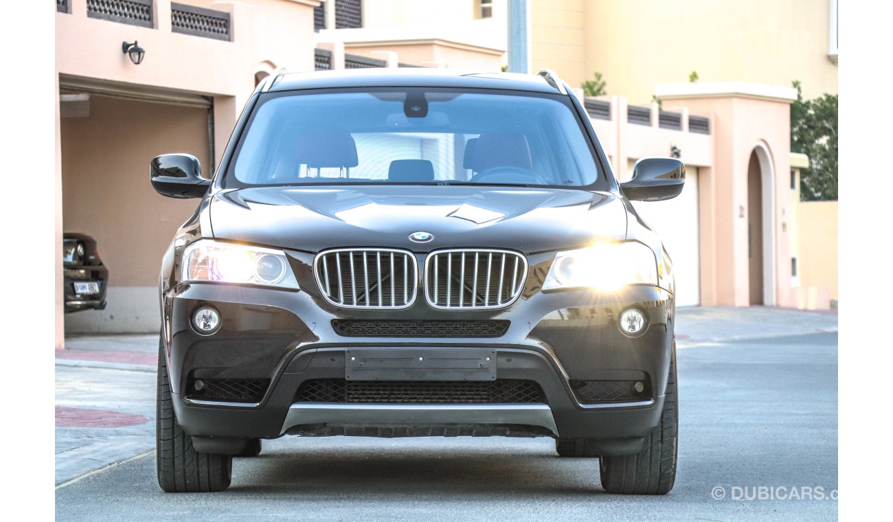 Used BMW X3 X-Drive 35i Exclusive under warranty with zero down payment ...