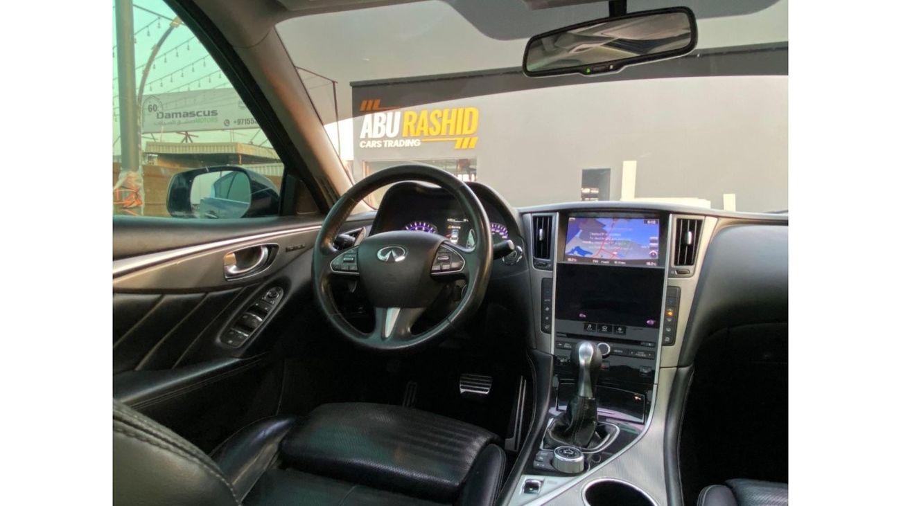 Used Infiniti Q50 Red Sport 400 2017 for sale in Dubai - 781040