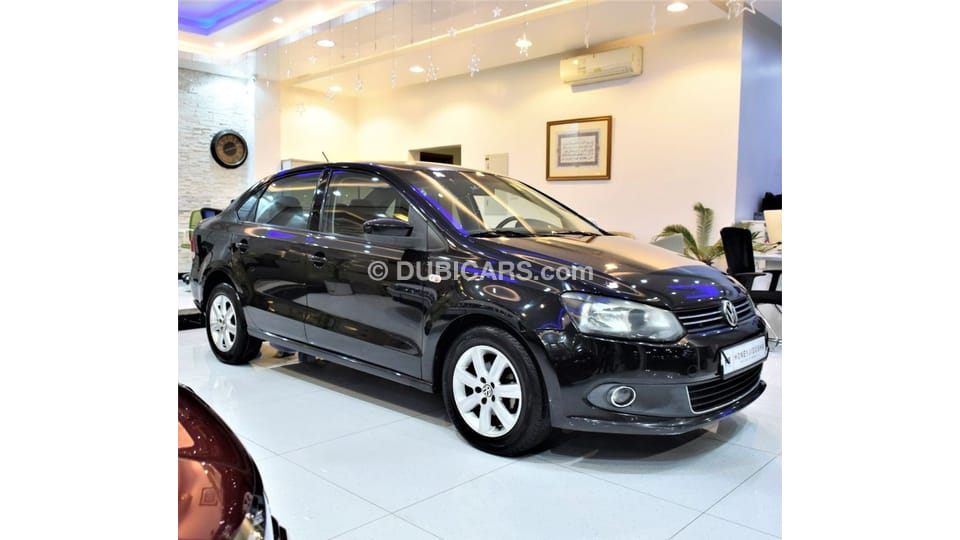 Used AMAZING Volkswagen Polo 2013 Model!! in Black Color! GCC Specs ...