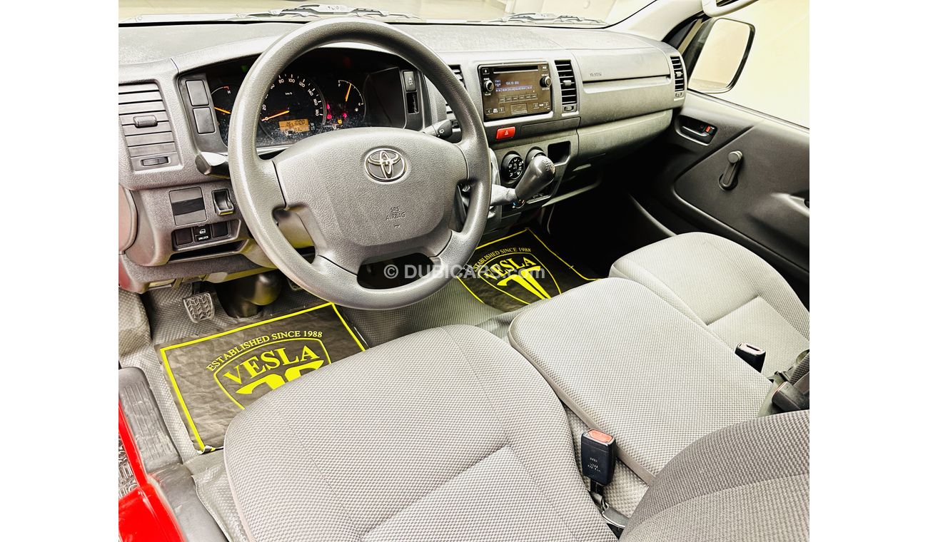 Used Toyota Hiace HIACE + 6 SEATERS + BOX + LONG WHEEL BASE + USB / GCC ...