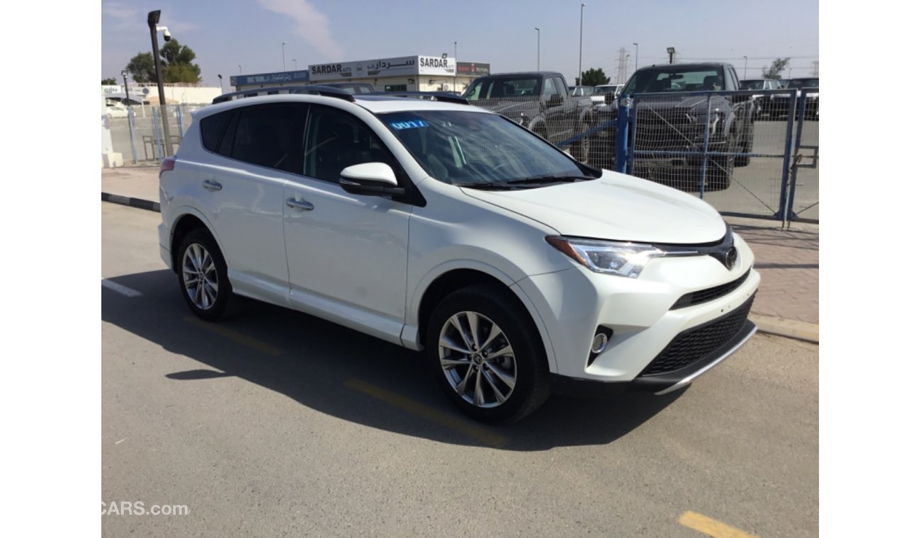 Used TOYOTA RAV4 2017 WHITE PLATINIUM 4WD 2017 for sale in Dubai - 303151