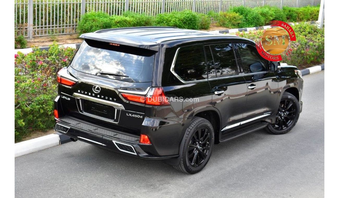 New Lexus LX 450 2019 MODEL V8 4.5L TURBO DIESEL AUTOMATIC SUPERSPORT ...