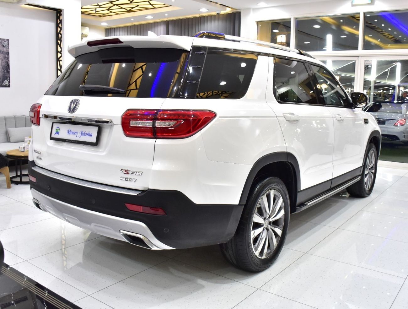 Used EXCELLENT DEAL for our Changan CS95 360T 4WD ( 2019 Model ) in White Color GCC Specs 2019 ...