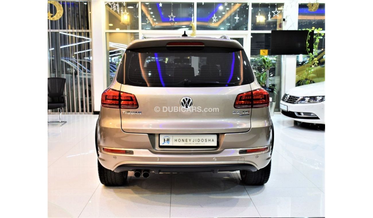 Used AMAZING Volkswagen Tiguan R-Line 2016 Model!! in Gold Color! GCC ...