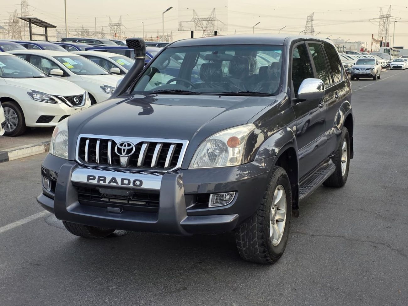 Used Toyota Prado DIESEL PRADO 3.0 LITER 1KZ ENGINE GREY COLOR 2004 ...