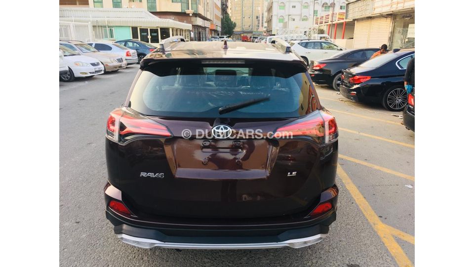 Used TOYOTA RAV4 2018 PURPLE 2018 for sale in Dubai - 295716
