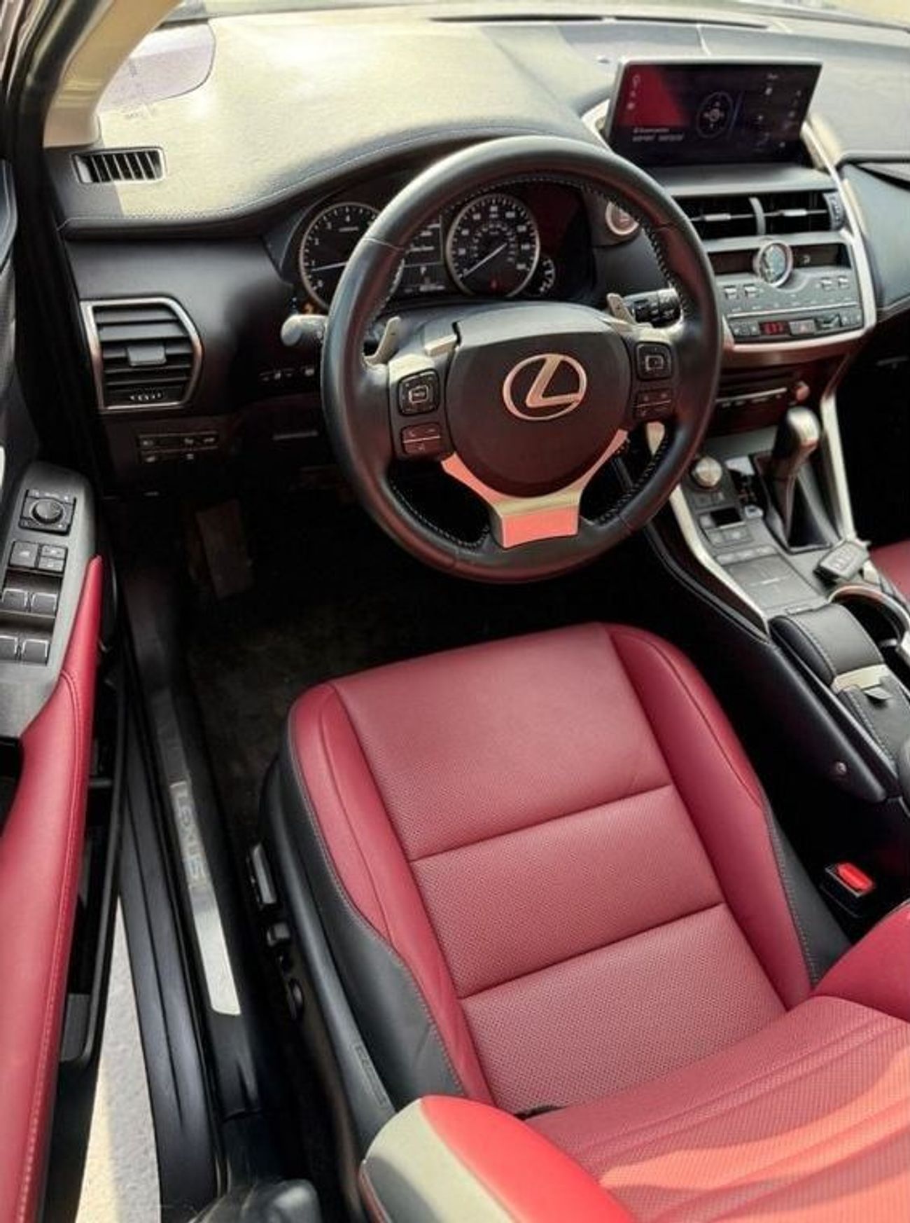 Used Lexus NX300 Premium Red interior, Sunroof 2021 for sale in Dubai - 825326