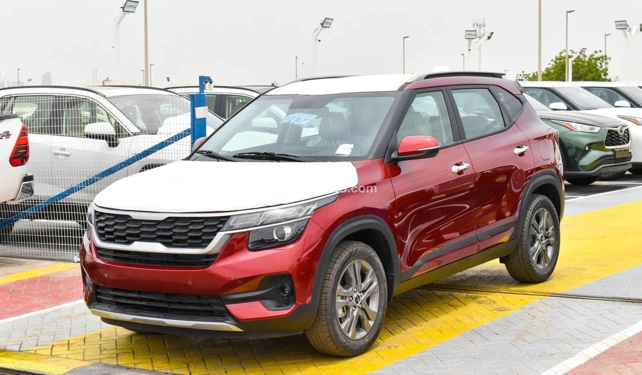 New KIA SELTOS 1.6L 2023 RED 2023 for sale in Dubai - 619374