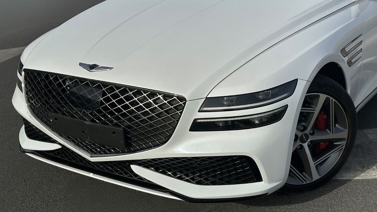 Used Genesis G80 Sport 2023 GCC 3.5L Turbo 6 Cylinders Full Service ...