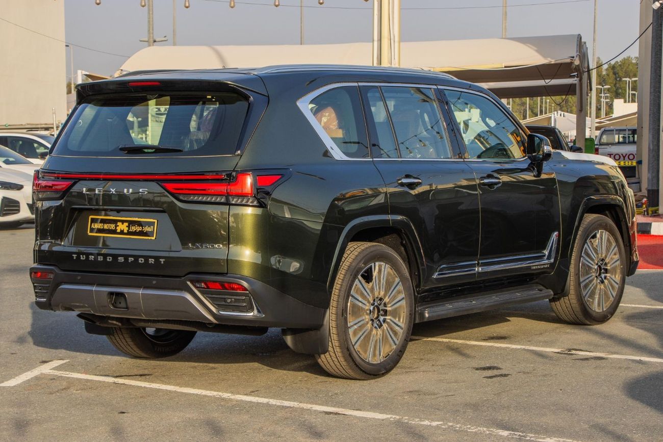 New (FOR EXPORT) NEW 2024 LEXUS LX600 TURBOSPORT 0 KM - GREEN / TAN ...