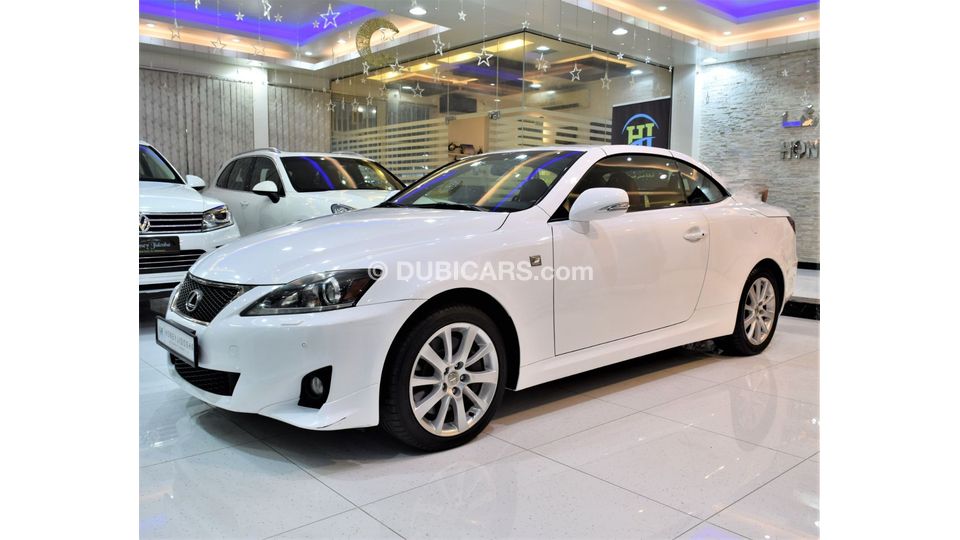 Used EXCELLENT DEAL for our Lexus IS 300C 2014 Model!! in White Color ...