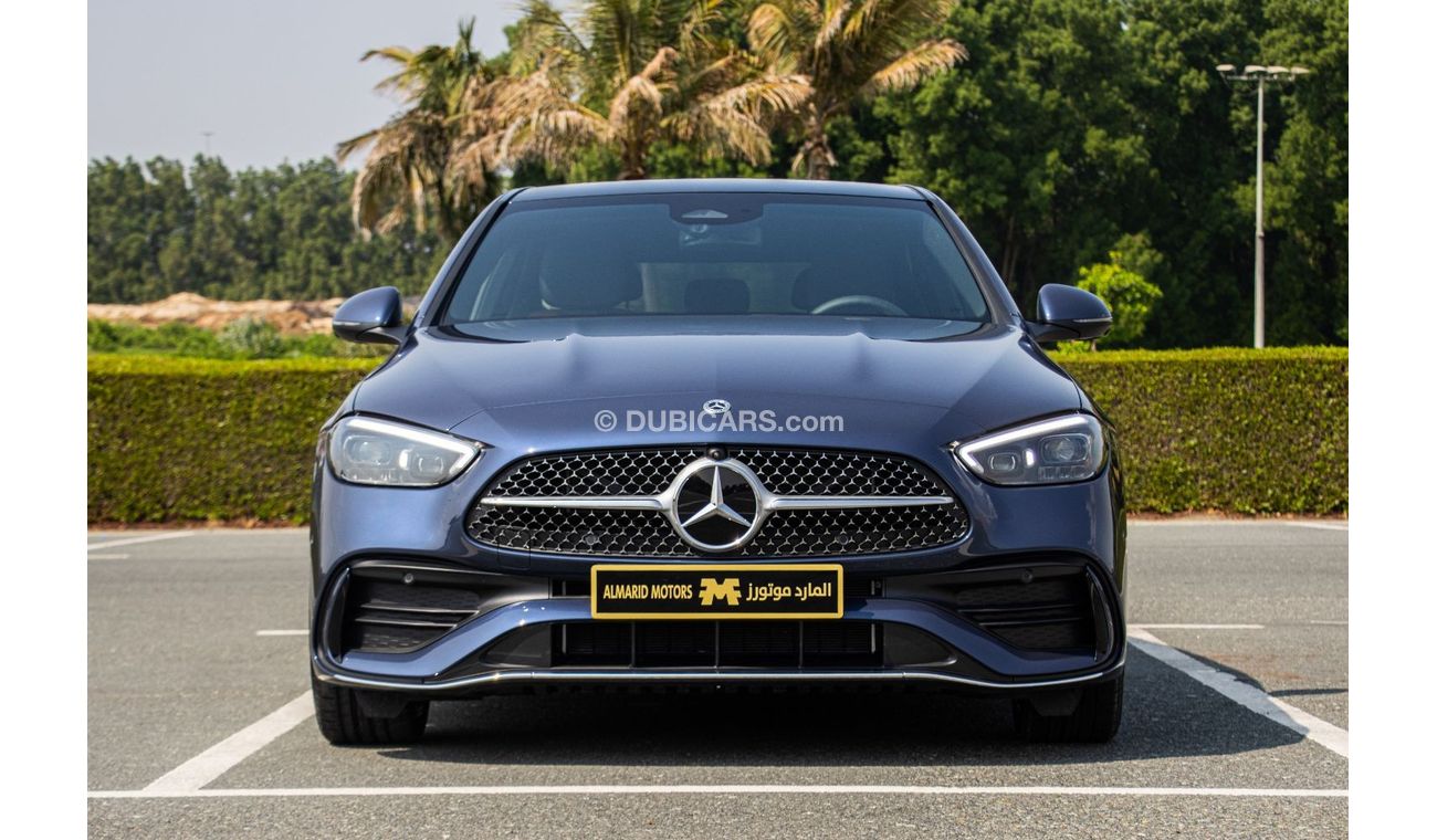 New Mercedes-Benz C200 (FOR EXPORT) C 200 Premium + BLUE / COGNAC 2024 ...