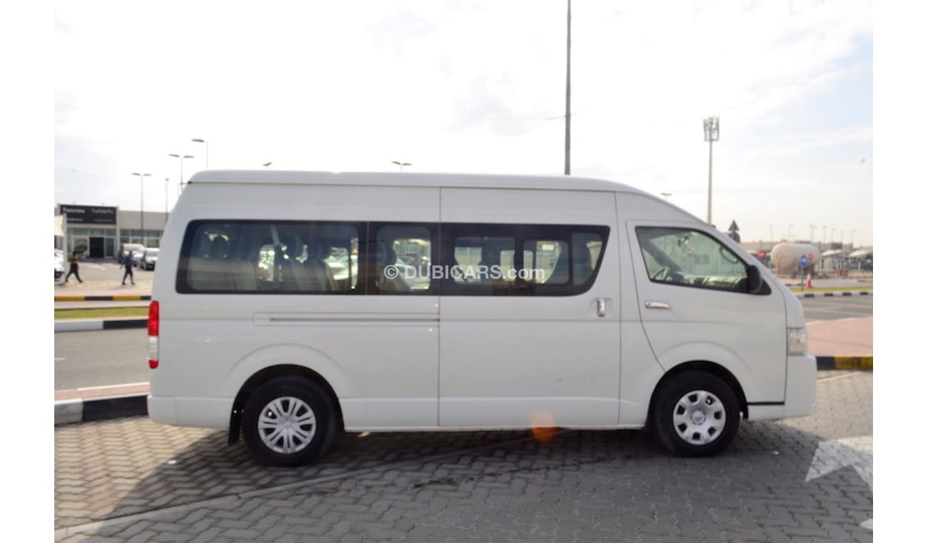 Used Toyota Hiace GL HI ROOF 15 SEATER PASSENGER BUS GCC SPECS 2015 for ...