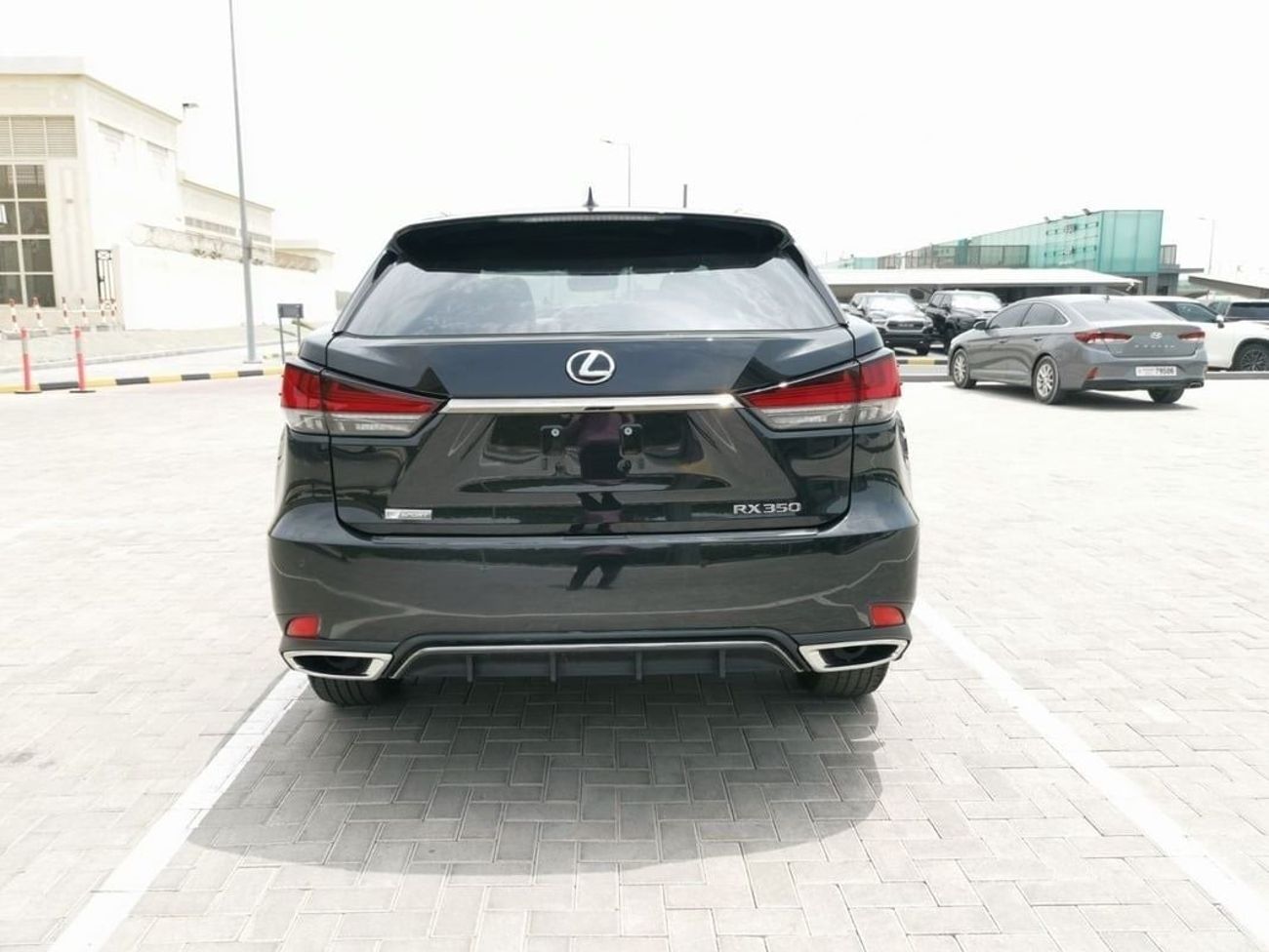 Used Lexus RX350 (F-Sport)-2022-Black 2022 for sale in Sharjah - 637842