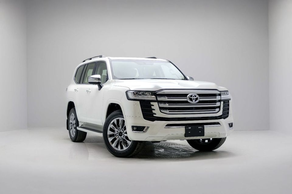 New Toyota Land Cruiser VX HI 4.0L - White Pearl Inside Beige | Export Only 2025 for sale in ...