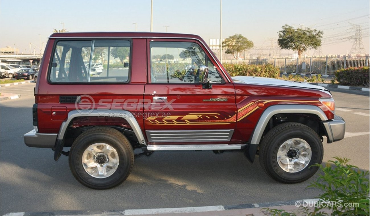 New Toyota Land Cruiser 70 4.0 SHORT WHEEL GRJ71 WINCH AW OVER FENDER ...