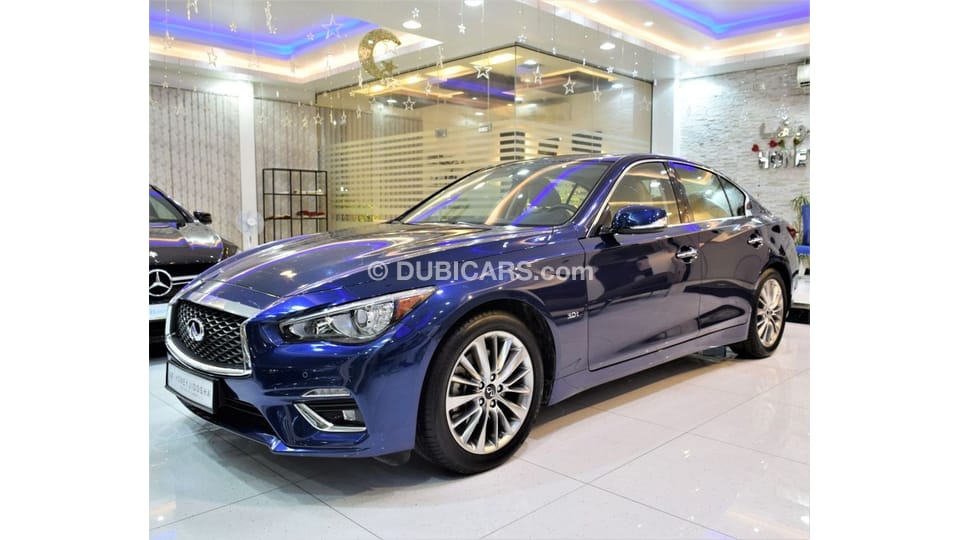 Used EXECELLENT DEAL for Infiniti Q50 3.0t 2020 Model!! in Blue Color ...