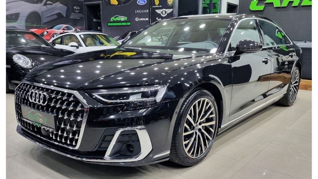 Used AUDI A8L 55TFSI GCC 2023 IN IMMACULATE CONDITION (WARRANTY+SERVICE CONTRACT FROM OFFICIAL ...