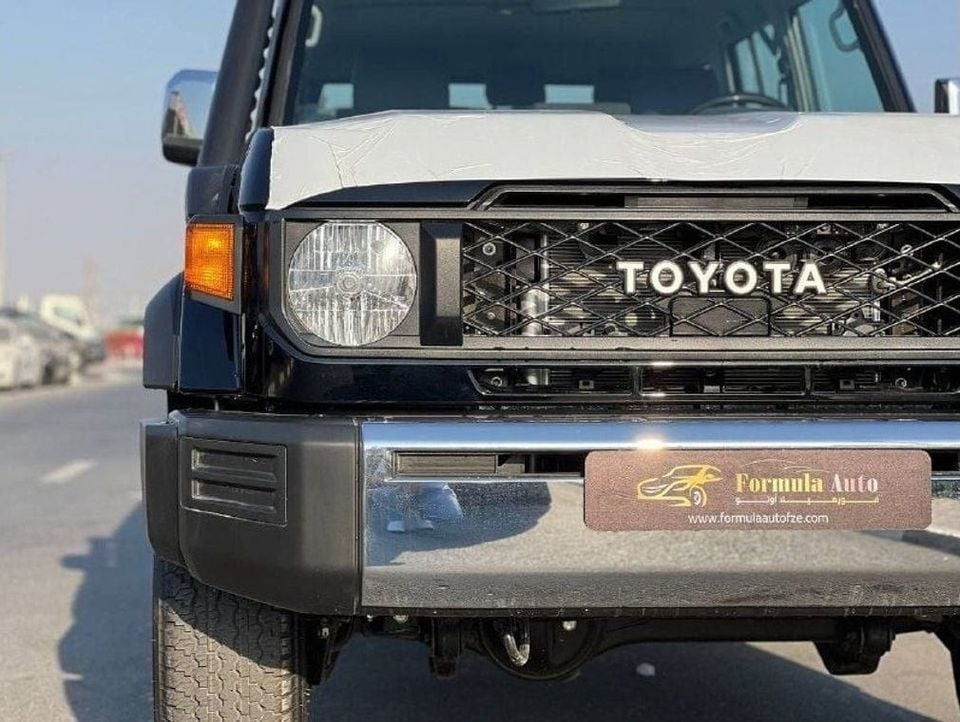 جديدة تويوتا لاند كروزر 70 LC76 4.0L PTR M/T // 2024 // HIGH OPTION WITH DVD & BACK CAMERA ...