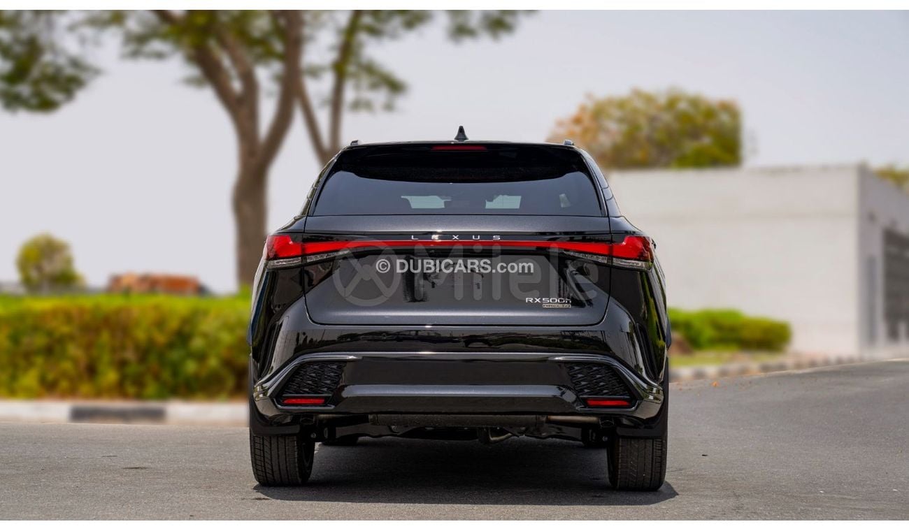 New Lexus RX 500h 2.4L HYBRID - BLACK: F SPORT STYLING, HUD, PANORAMIC ...
