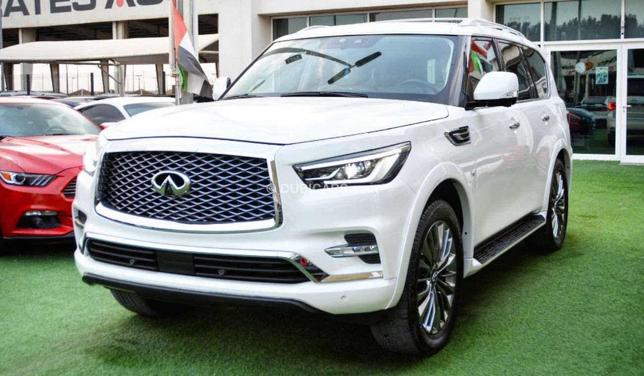 Used Infiniti QX80 INFINITE 4*4 QX80 V8 2019/Full Option/Low Miles/Very ...