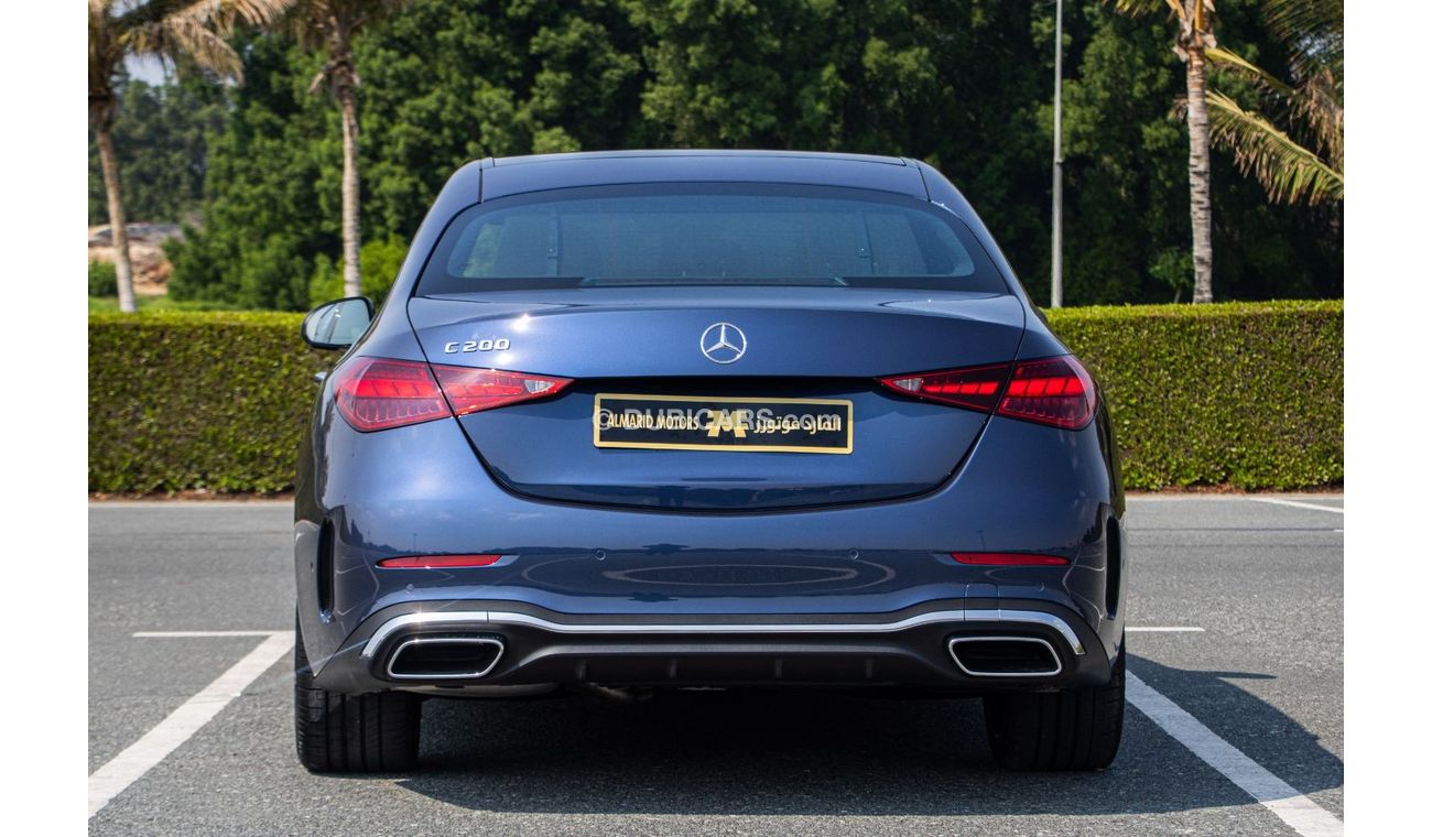 New Mercedes-Benz C200 (FOR EXPORT) C 200 Premium + BLUE / COGNAC 2024 ...