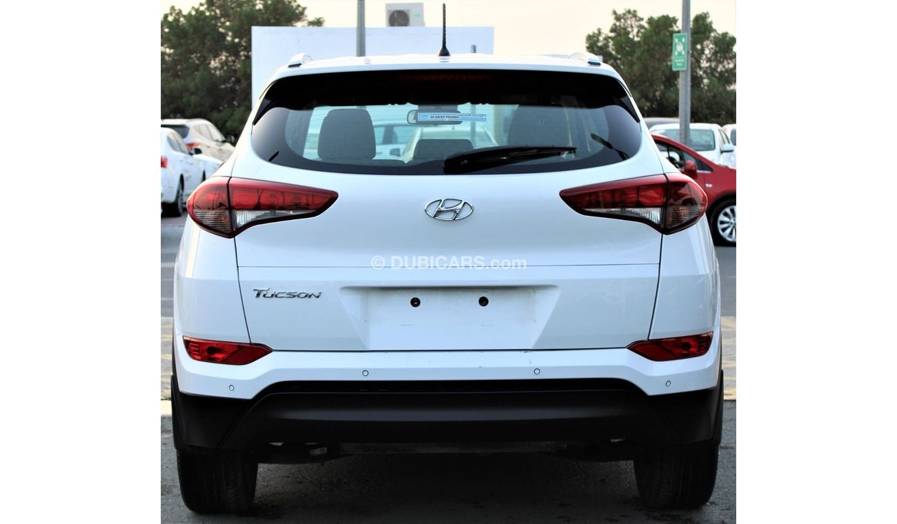 Used Hyundai Tucson 2018 GCC white in excellent condition without paint ...