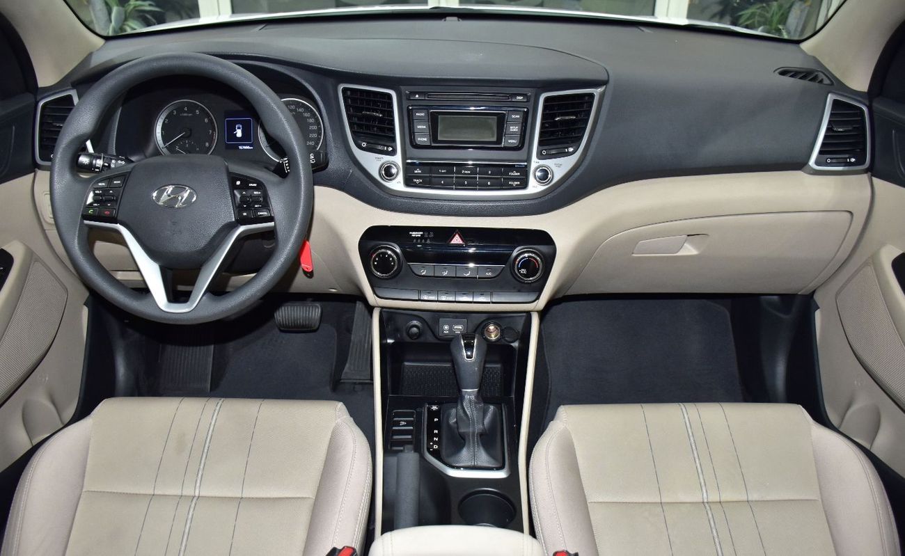 Used EXCELLENT DEAL for our Hyundai Tucson ( 2018 Model ) in White ...