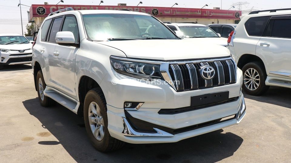 Used Toyota Prado Left hand drive petrol low kms facelifted for export ...