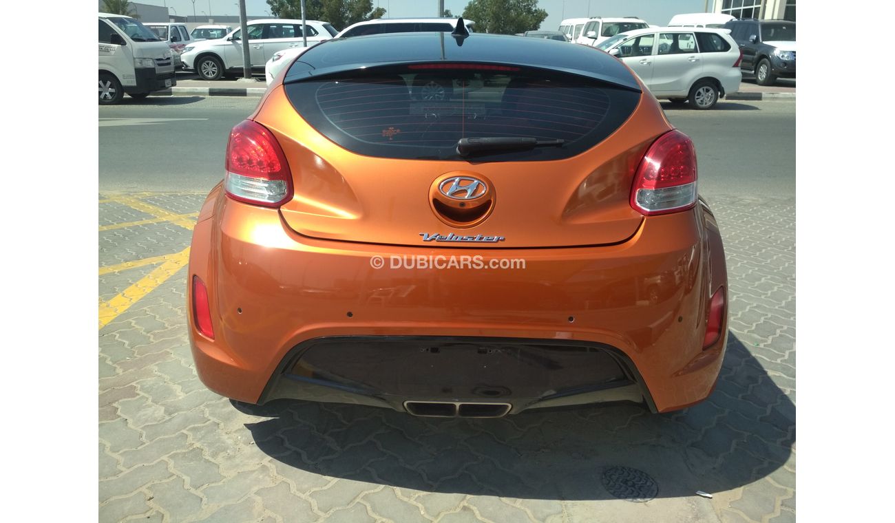Used Hyundai Veloster ORANGE 2015 GCC PANORAMA NO REPAINT NO ACCIDENT ...