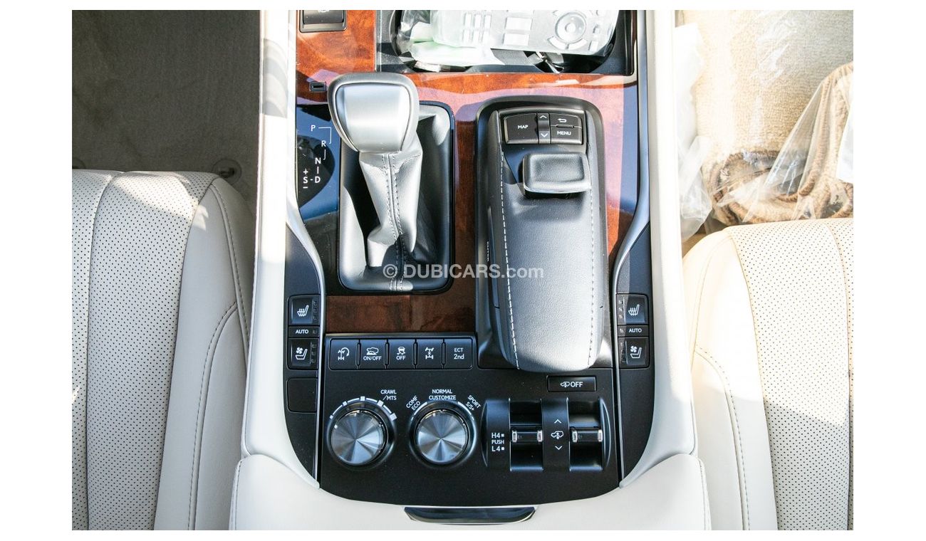 New Lexus LX570 Super Sport Khaki Green Color 5.7L with 4 Zone Auto A/C ...