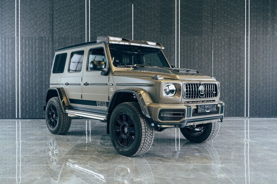 جديدة مرسيدس بنز G 63 AMG 4X4² Brand New MB G63 4X4² BRABUS 700 in Rare ...