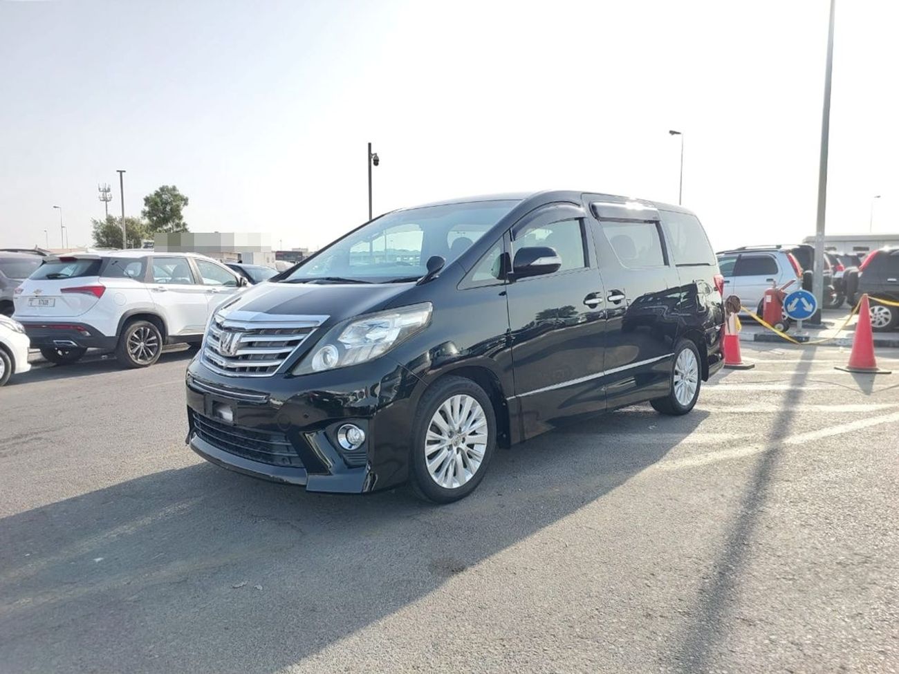 Used TOYOTA ALPHARD VAN RHD 2012 MODEL 2.4 L PETROL AUTOMATIC(PM15396 ...