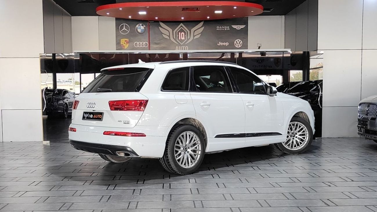Used 45 TFSI quattro AED 1,400 P.M | 2017 AUDI Q7 | UNDER WARRANTY | 7 SEATS | GCC | 360 ...