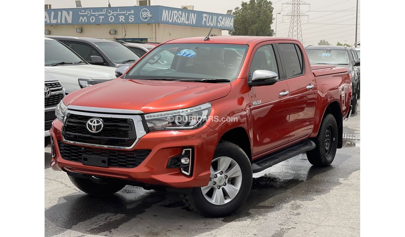 Used Toyota Hilux Model :2019 Color : Orange Fuel:diesel Right hand ...