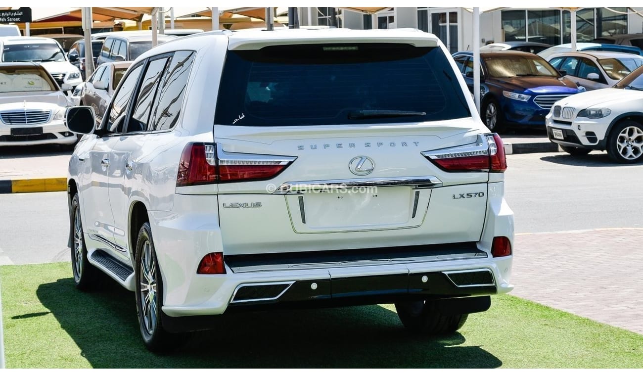 Used Lexus LX570 Super sport Face lift 2020 2008 for sale in Ajman - 424747